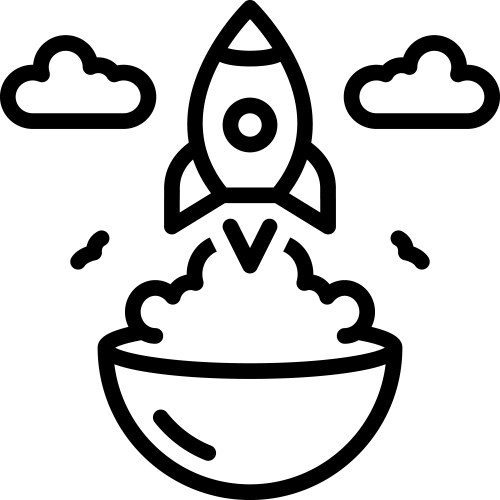 Moonshot Royalty Free Vector Image - VectorStock