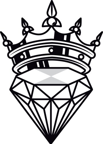 Diamond Crown Vector Images (over 9,800)