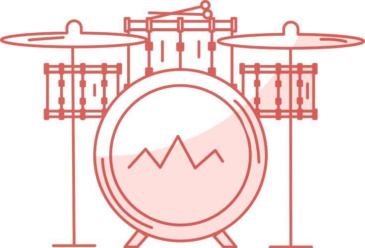 Instrument Battery Musical Vector Images (over 950)