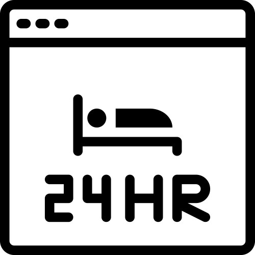Hotel reception lobby icon suitable for website Vector Image