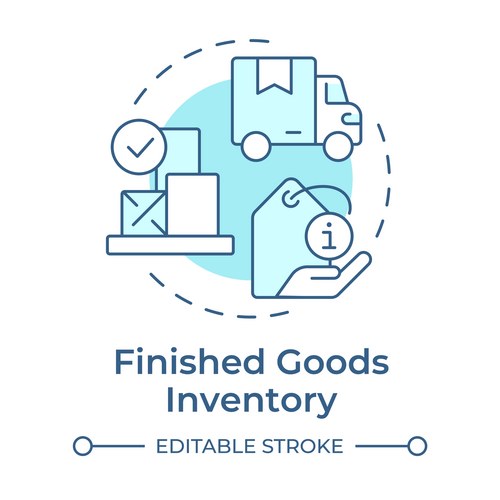 Finished Goods Inventory Icon – Royalty-Free Vector | VectorStock