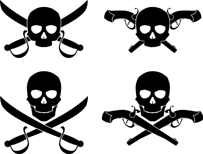 Jolly Roger Vector Images (over 7,200)