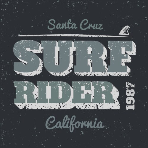 Surf logo Royalty Free Vector Image - VectorStock