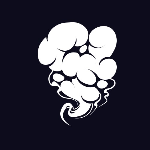 Cartoon explosion effect comic energy blast Vector Image