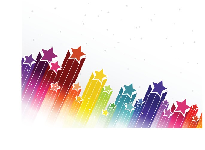 Star with bitmap effect Royalty Free Vector Image