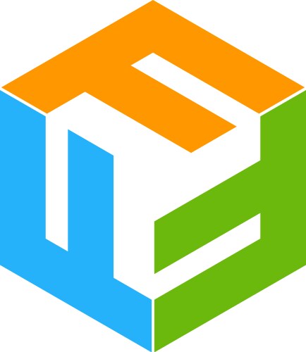 Box letter g logo icon design Royalty Free Vector Image