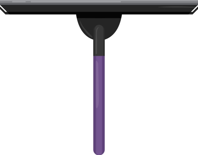 Window glass scraper Royalty Free Vector Image