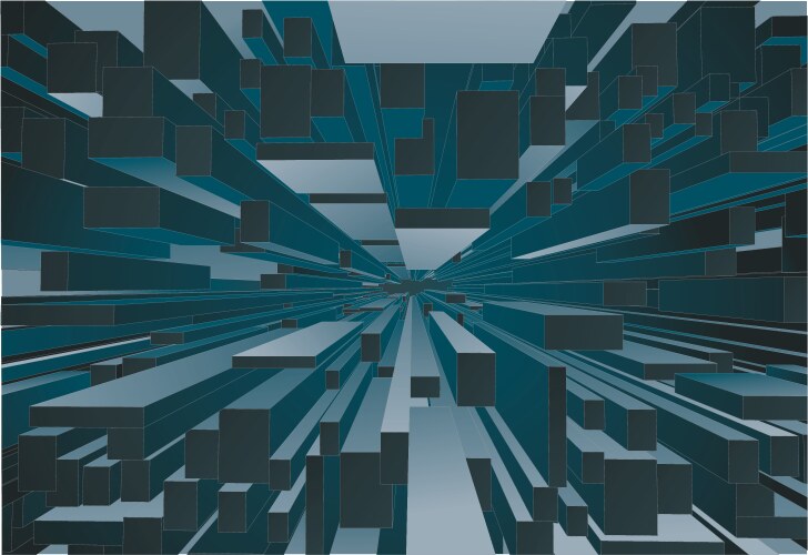 Bim building information modelling architect Vector Image