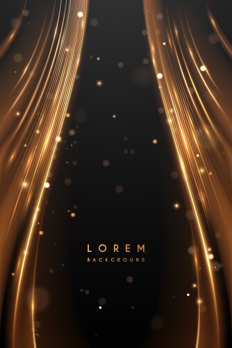 Abstract light rays effect background with sparks Vector Image