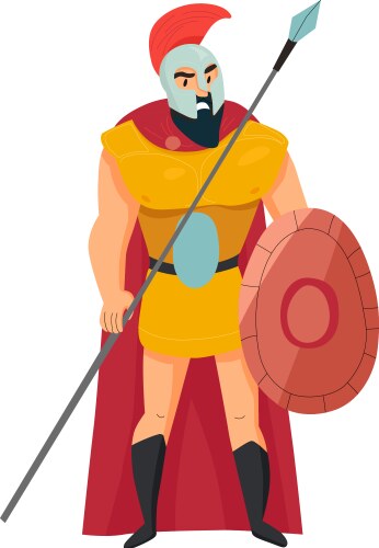 Ares the god of war Royalty Free Vector Image - VectorStock
