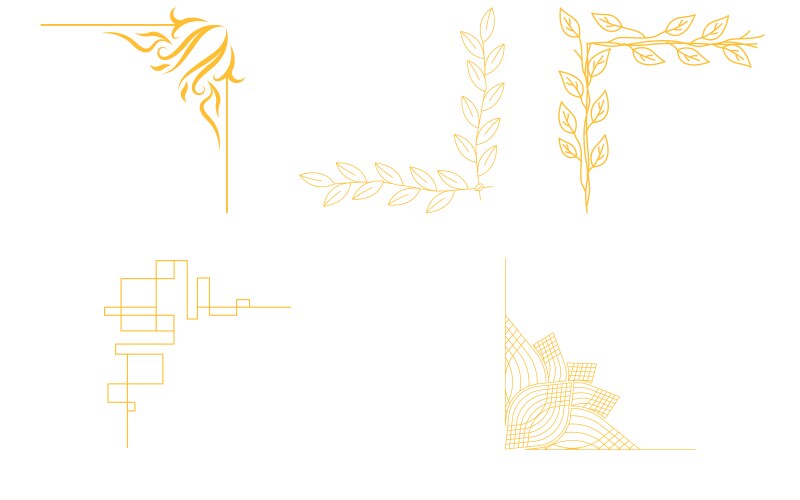 Straight Line Borders Vector Images (over 2,200)