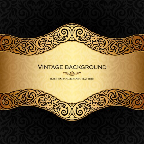 Vintage Background Gold Vector Images (over 240,000)
