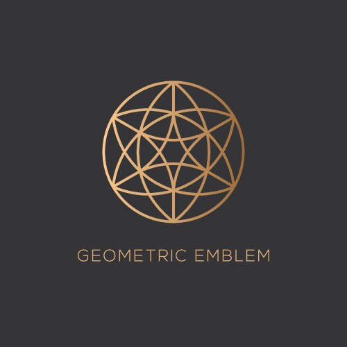 Geometric ornament Royalty Free Vector Image - VectorStock