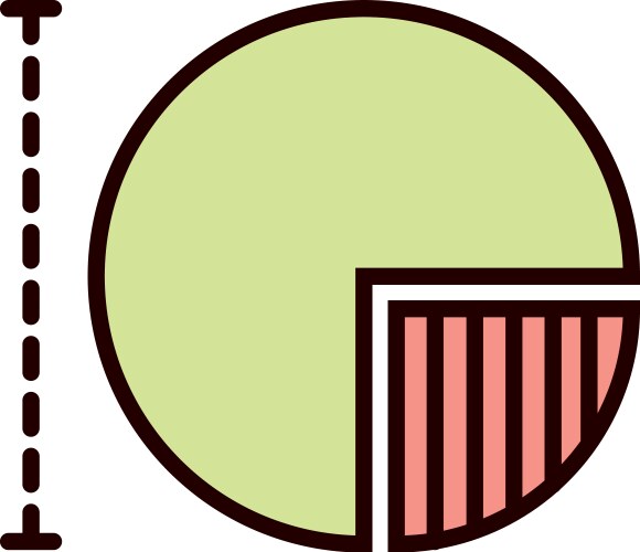 Fraction Pie Chart Vector Images (over 980)