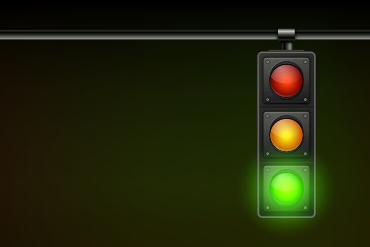 Green Traffic Light Icon Vector Images (over 6,700)