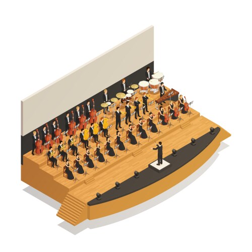 Isometric People Concert Vector Images (over 540)