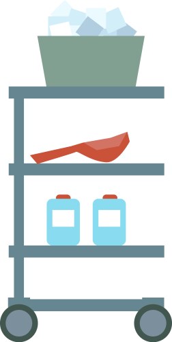 Flat rack icon Royalty Free Vector Image - VectorStock