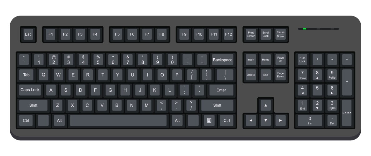 Qwerty Keyboard Vector Images (over 2,000)
