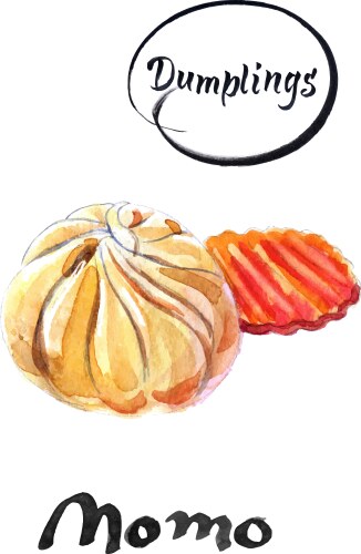 Momo Food Vector Images (over 410)