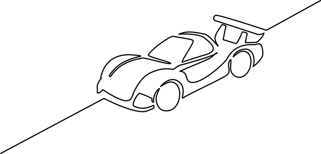 Race Car Outline Vector Images (over 22,000)