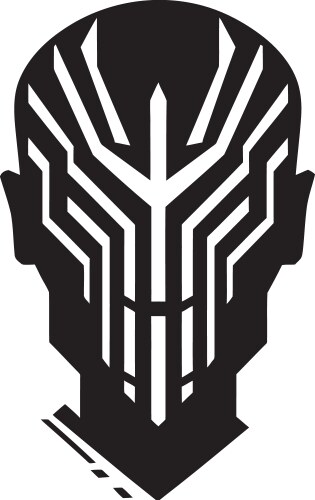 Code con artist sinister thief symbol stealthy Vector Image