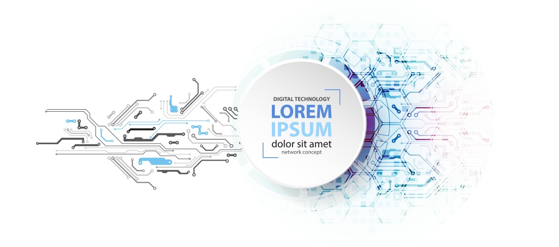 Abstract digital technology background Royalty Free Vector