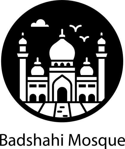 Badshahi Mosque Architecture Vector Images (over 110)