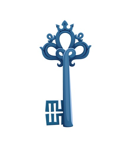 Dotwork ancient key Royalty Free Vector Image - VectorStock