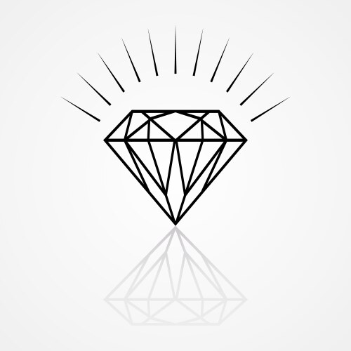 Diamond Line Art Vector Images (over 61,000)