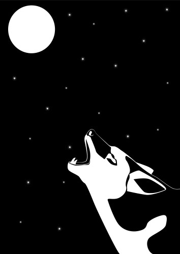 Lone Wolf Vector Images (over 270)