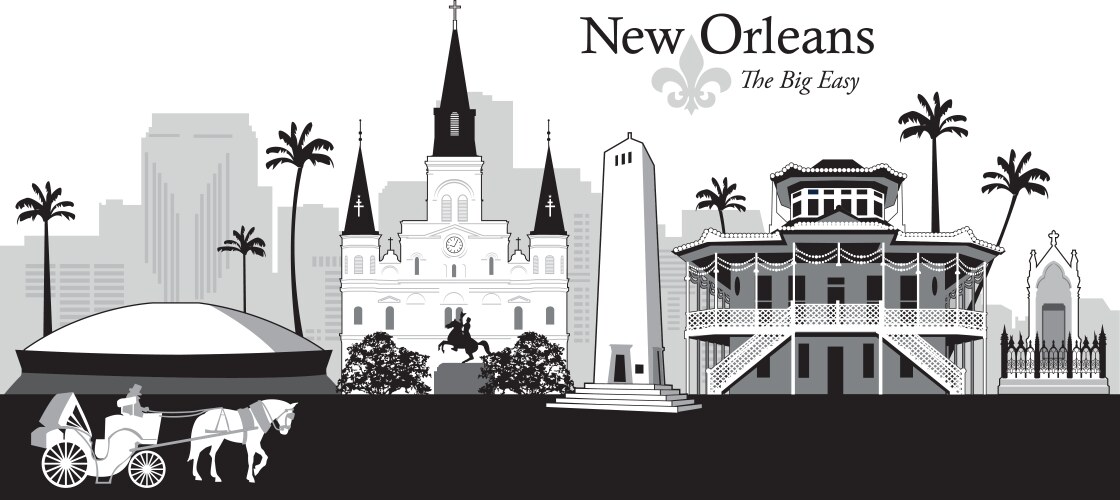 New Orleans Vector Images (over 4,100)