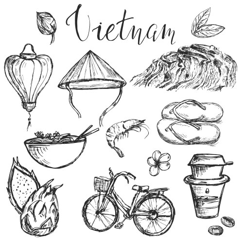 Pho Vietnam Vector Images (over 100)