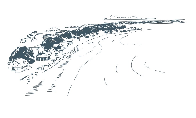 Beach Scene Line Drawing Vector Images (over 210)