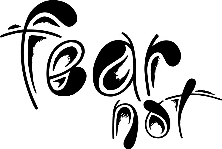 Christian typography lettering and biblical Vector Image