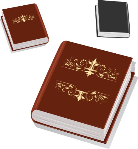 Gold Book Cover Vector Images (over 11,000)