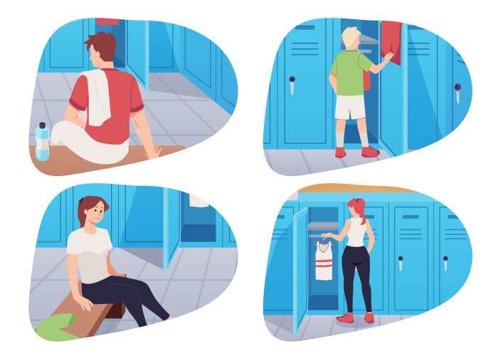 Girl Changing Clothes Vector Images (over 680)