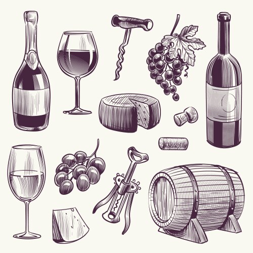 Wine Bottle Sketch Vector Images (over 6,300) Wine Bottle Sketch Vector Images (over 6,300)