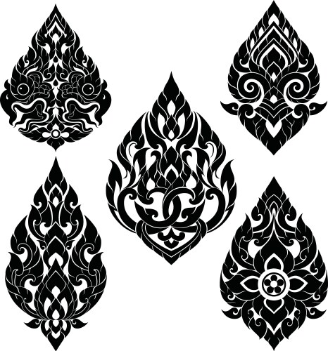 Thai art Vector Images & Graphics for Commercial Use | VectorStock