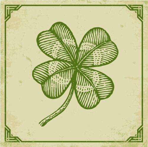 Clover Royalty Free Vector Image - VectorStock