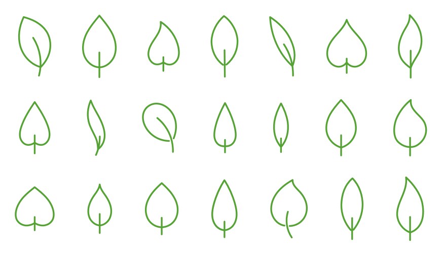 Leaf Outline Vector Images (over 300,000)