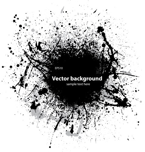 Ink Splotch Vector Images (over 5,900)