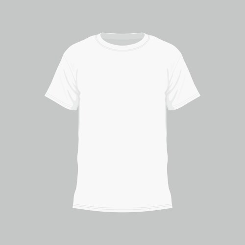 3d White T Shirt Mockup For Your Logo Royalty Free Vector