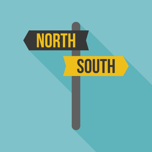 North Sign Vector Images (over 92,000)