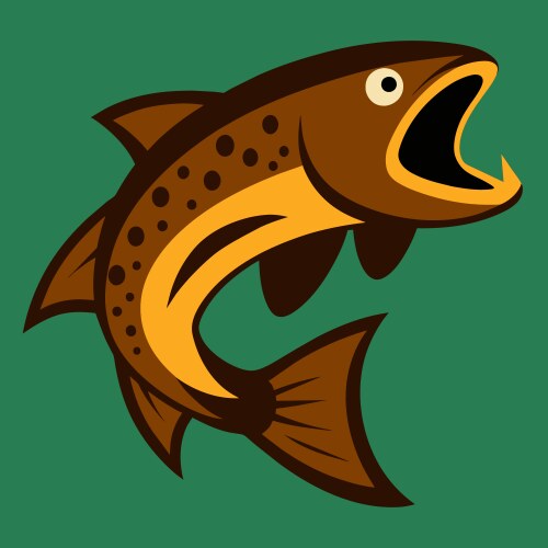 Brown Trout Vector Images (over 180)