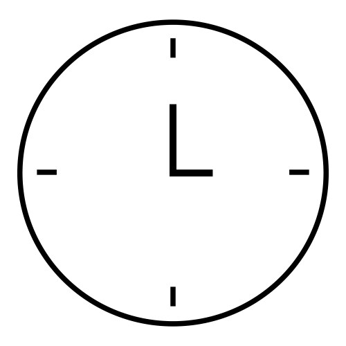 Clock Outline Vector Images (over 110,000)