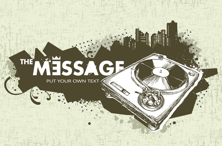 Musical Lettering Art Royalty Free Vector Image