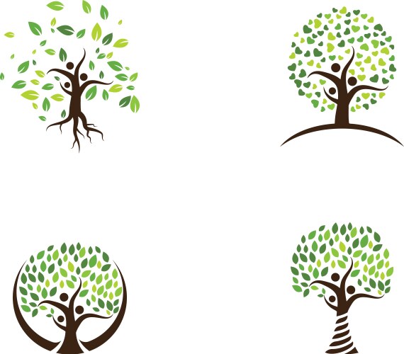 Family tree symbol Royalty Free Vector Image - VectorStock