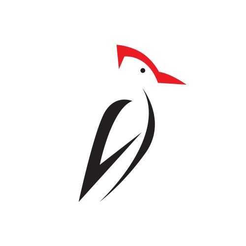 Woodpecker Royalty Free Vector Image - VectorStock