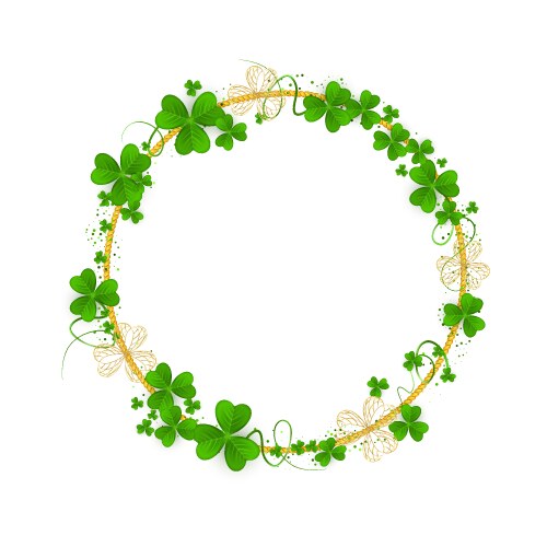 Shamrock Border Vector Images (over 3,600)