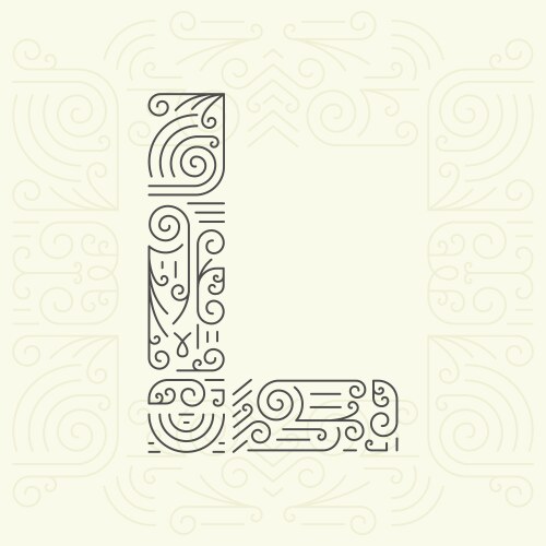 Letter L Monogram Logo Vector Images (over 34,000)